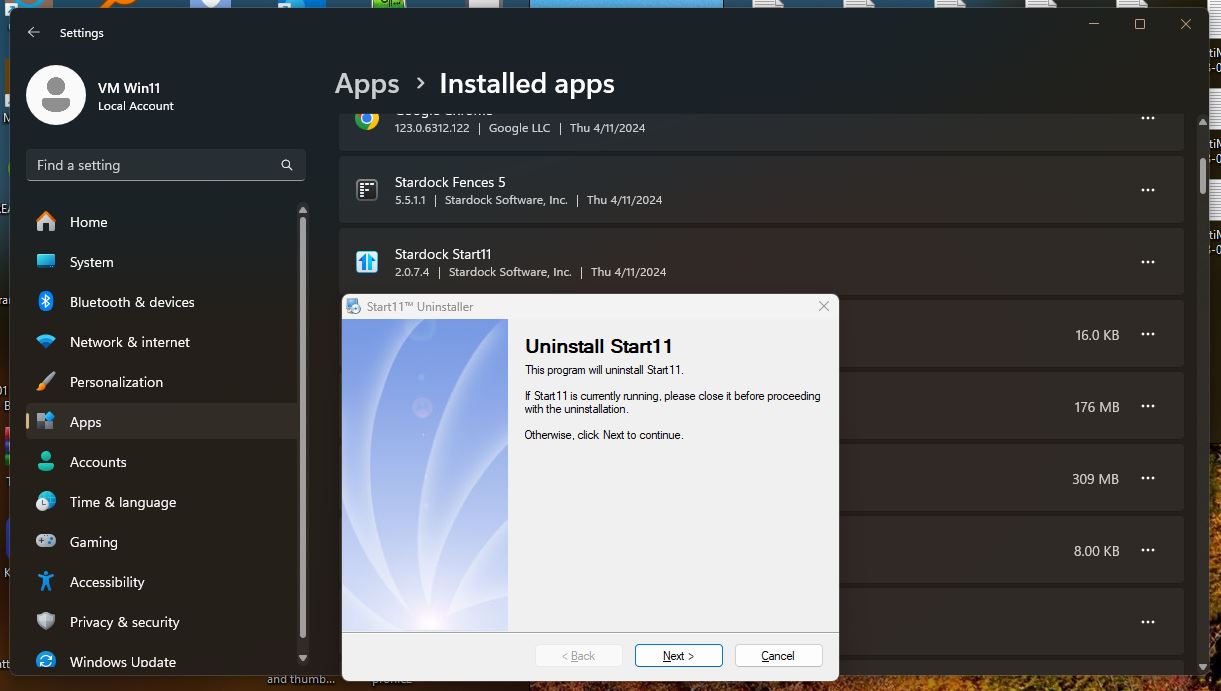 Start11 2 0 7 Uninstall Failed Forum Post By Clock75