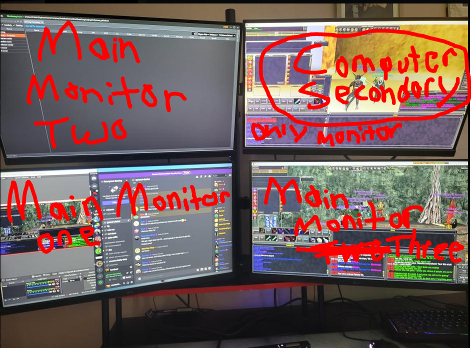 3 monitors on 1 computer. Than 1 monitor for the other computer » Forum ...