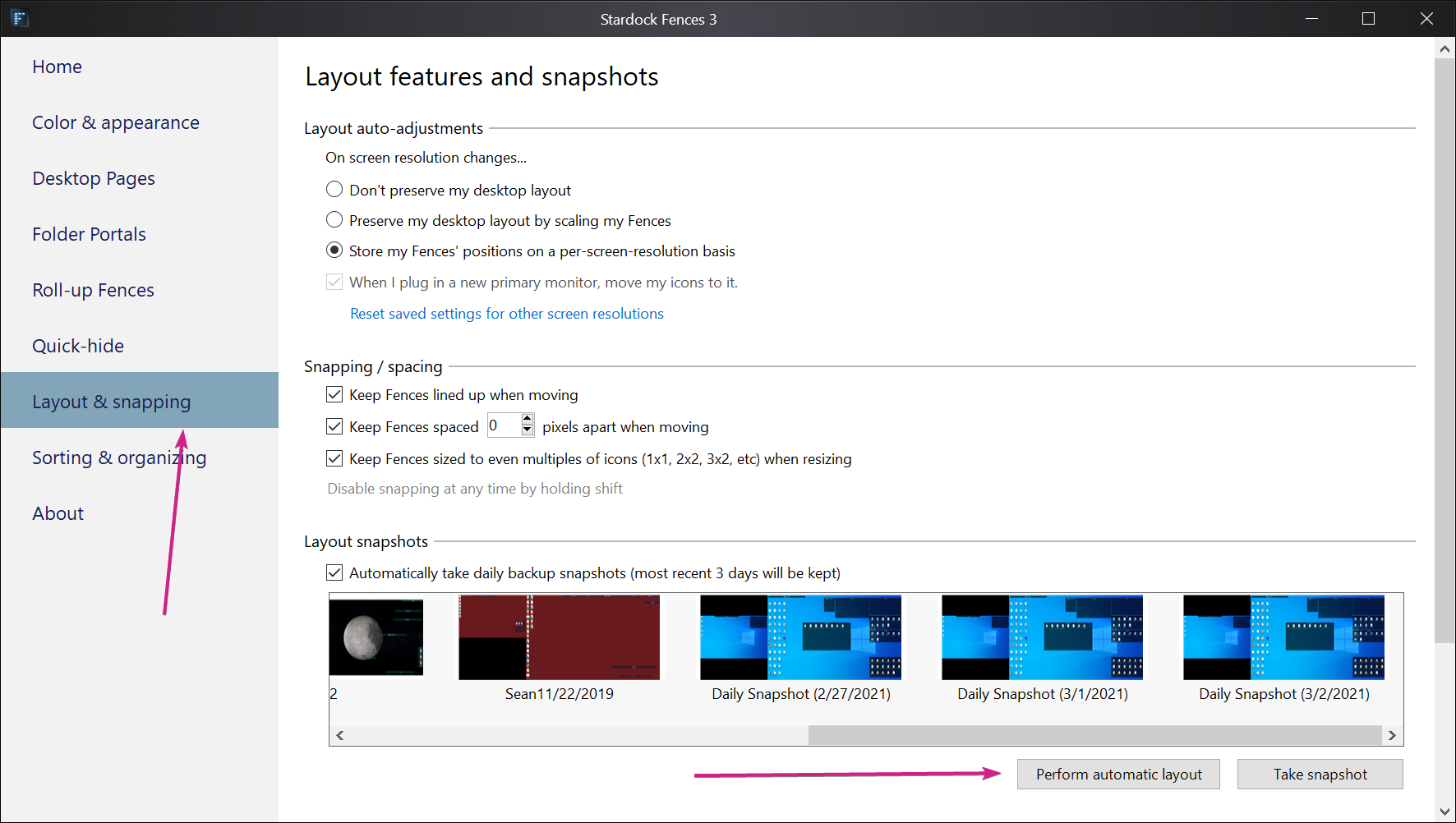 Fences tweaks not holding - Stardock Forums